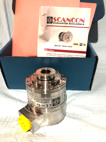 Scancon Ex 15mm Hollow Shaft Encoder 2REX-H-635-SA-N-15-66-00-EC01-A-01 ...