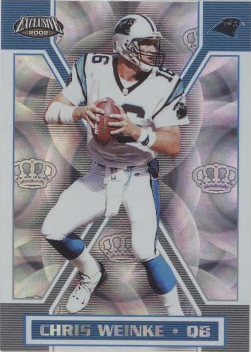 2002 Pacific Exclusive - Chris Weinke #27 for sale online | eBay