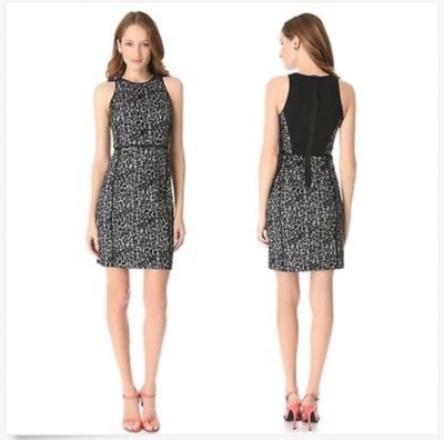 Rebecca Taylor Leopard Dress-Size 0-EUC | eBay