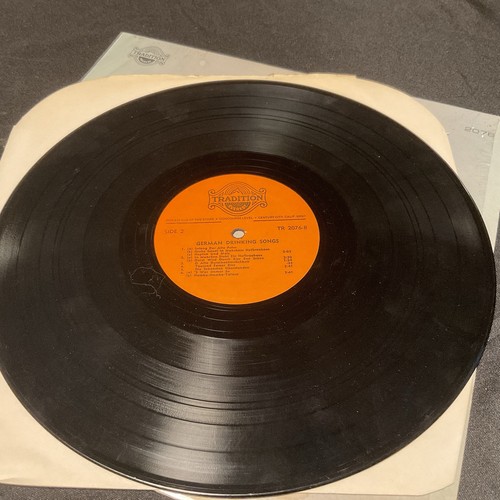 33 rpm Record - German Drinking Songs - Stereo Tradition Everest TR2076 Vinyl LP | eBay