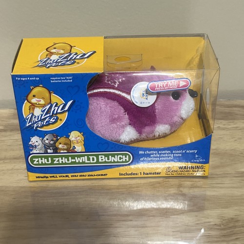 Zhu Zhu Pets Interactive Wild Bunch JELLY Fuzzy Hamster 2009 NEW FREE SHIPPING 877799008780| eBay