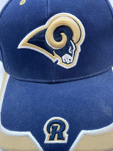 Vintage St. Louis Rams Old Logo NFL Blue Trucker Baseball Hat Cap | eBay