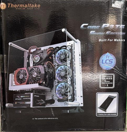 Thermaltake Core P3 TG Pro Snow (Case Only) | eBay