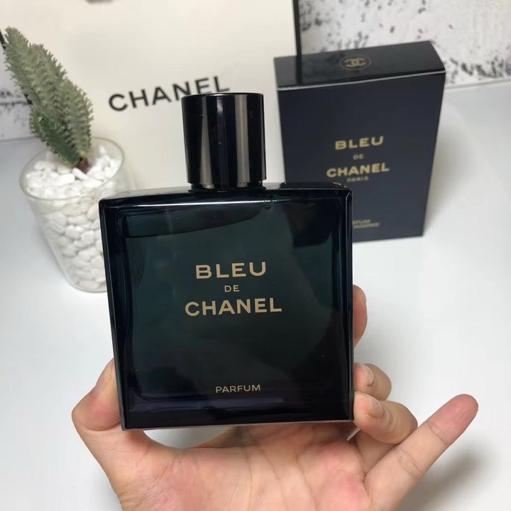 CHANEL Bleu De Chanel Eau De Parfum For Men 3.4 Oz / 100 ml-New Sealed ...