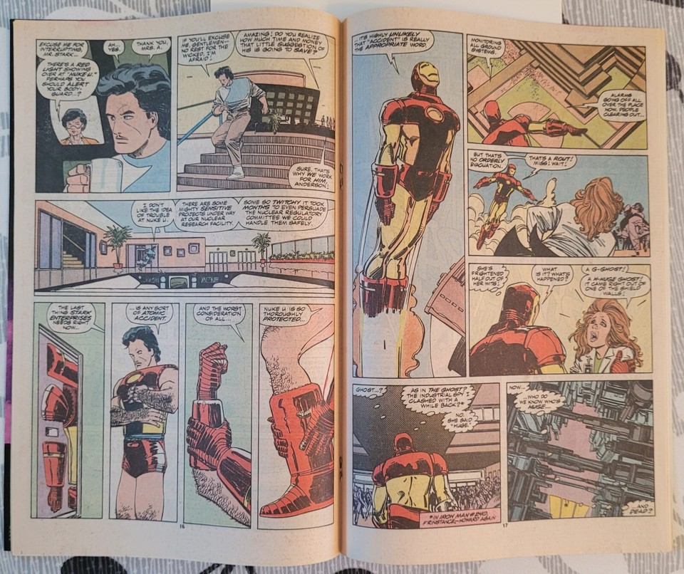 Iron Man #254 - 256, 258 and 259 Vol. 1 (Lot of 5) MARVEL 1990 7.0FN/VF ...
