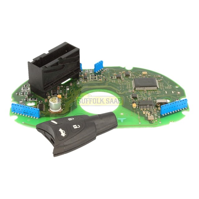 SAAB 93 9-3 9440 05-14MY CIM COLUMN INTEGRATED MODULE ESP TCS PCB & KEY ...