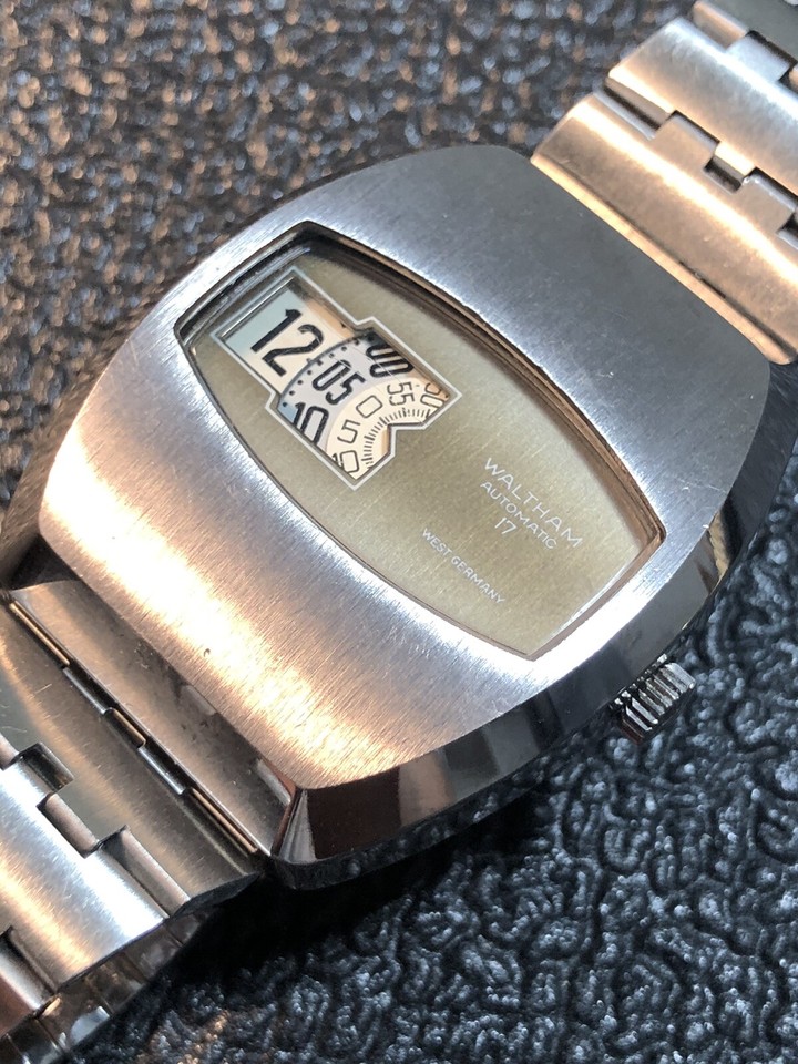 Rare Vintage Waltham Automatic 17 Jewel Men’s Watch West Germany ...