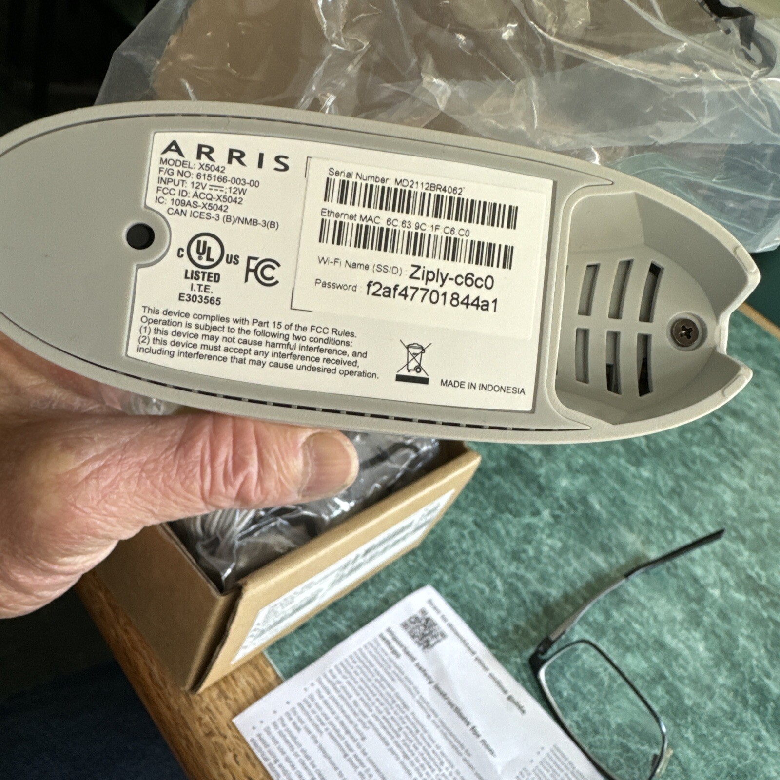 Arris X5 Ziply Fiber Model X5042 Easy Mesh Wi-Fi 6 Extender for sale ...