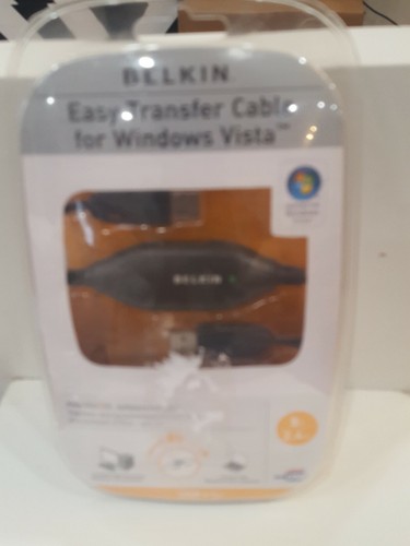 Belkin Easy Transfer Cable Windows Vista Laplink Software Included 8ft ...