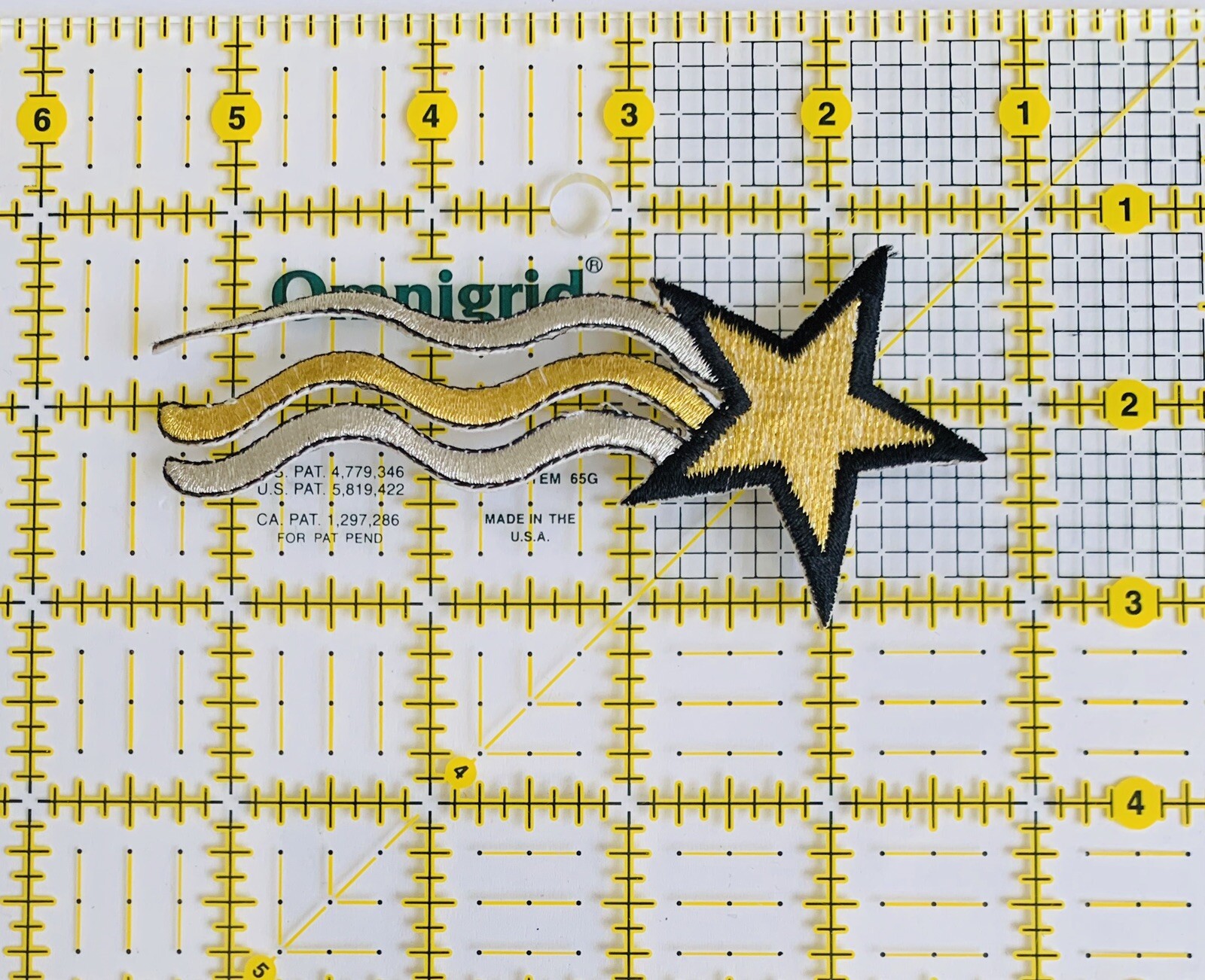 Shooting Star Patch Night Sky Craft Iron On Appliqué ⭐️ Star | eBay
