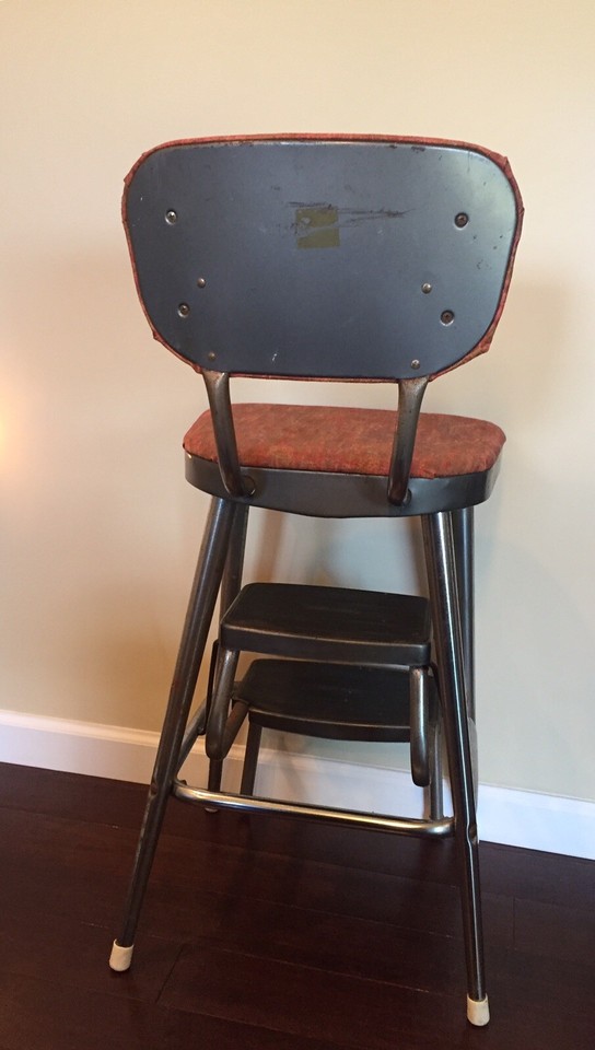 Vintage Mid Century 50s Ames Maid Step Stool Chair Kitchen Retro | eBay