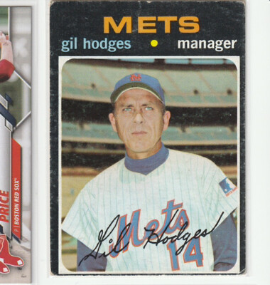 Gil Hodges 1971 TOPPS #183 New York Mets | eBay
