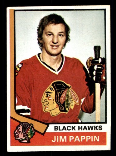 1974 Topps Hockey #113 Jim Pappin EX/MT *d2 | eBay
