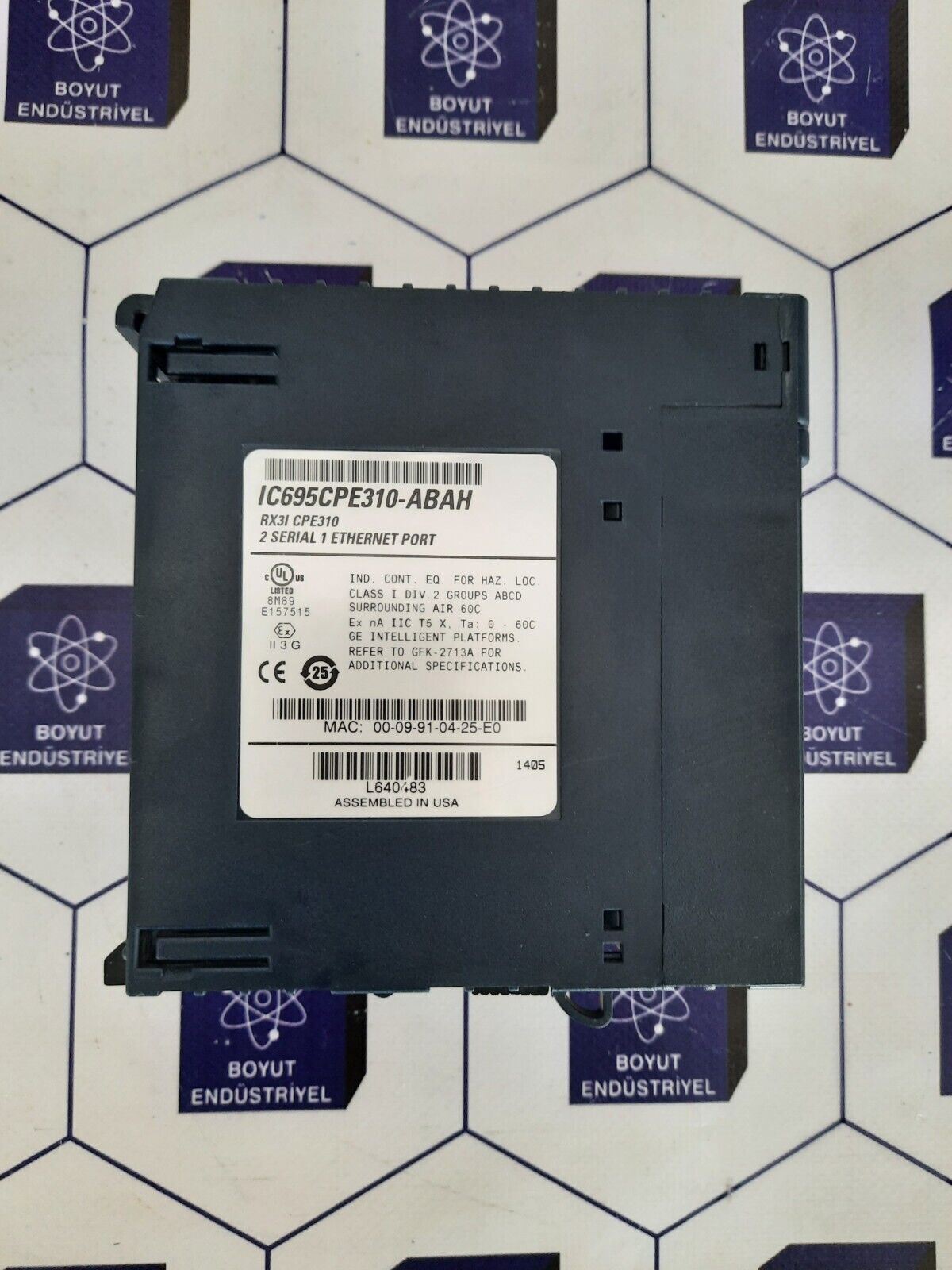 GE FANUC IC695CPE310-ABAH RX3I CPE310 2 SERIAL 1 ETHERNET PORT ...
