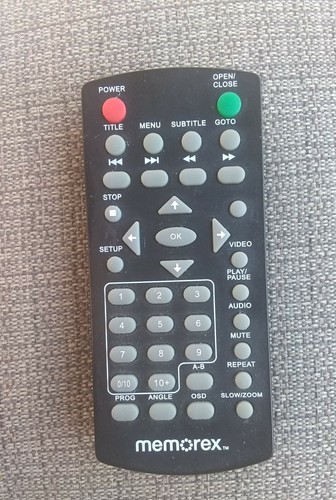 MEMOREX REMOTE CONTROL MVD 2015, 2016, 2047, W/ FREE SHIPPING. | eBay