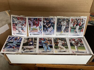2022 Topps Baseball Complete Set (1-660) Series 1&2 MLB Franco & Cruz ...
