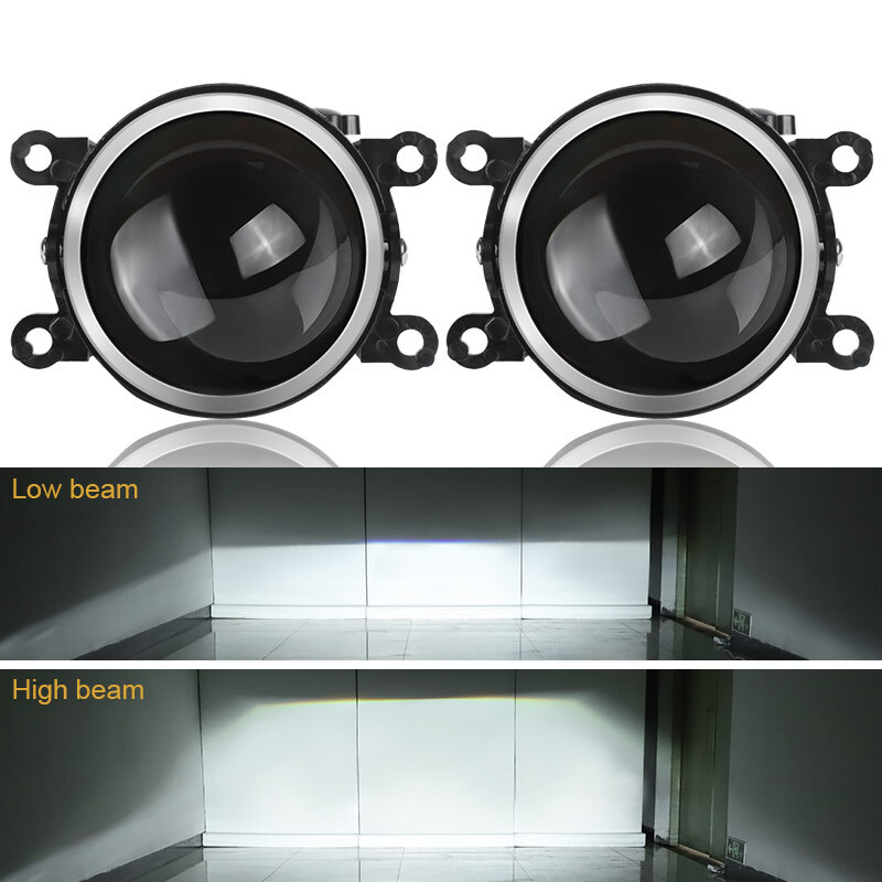 3.0" HID Bi-xenon Projector Lens Fog Light Retrofit Hi/Lo H11 Bulbs For ...