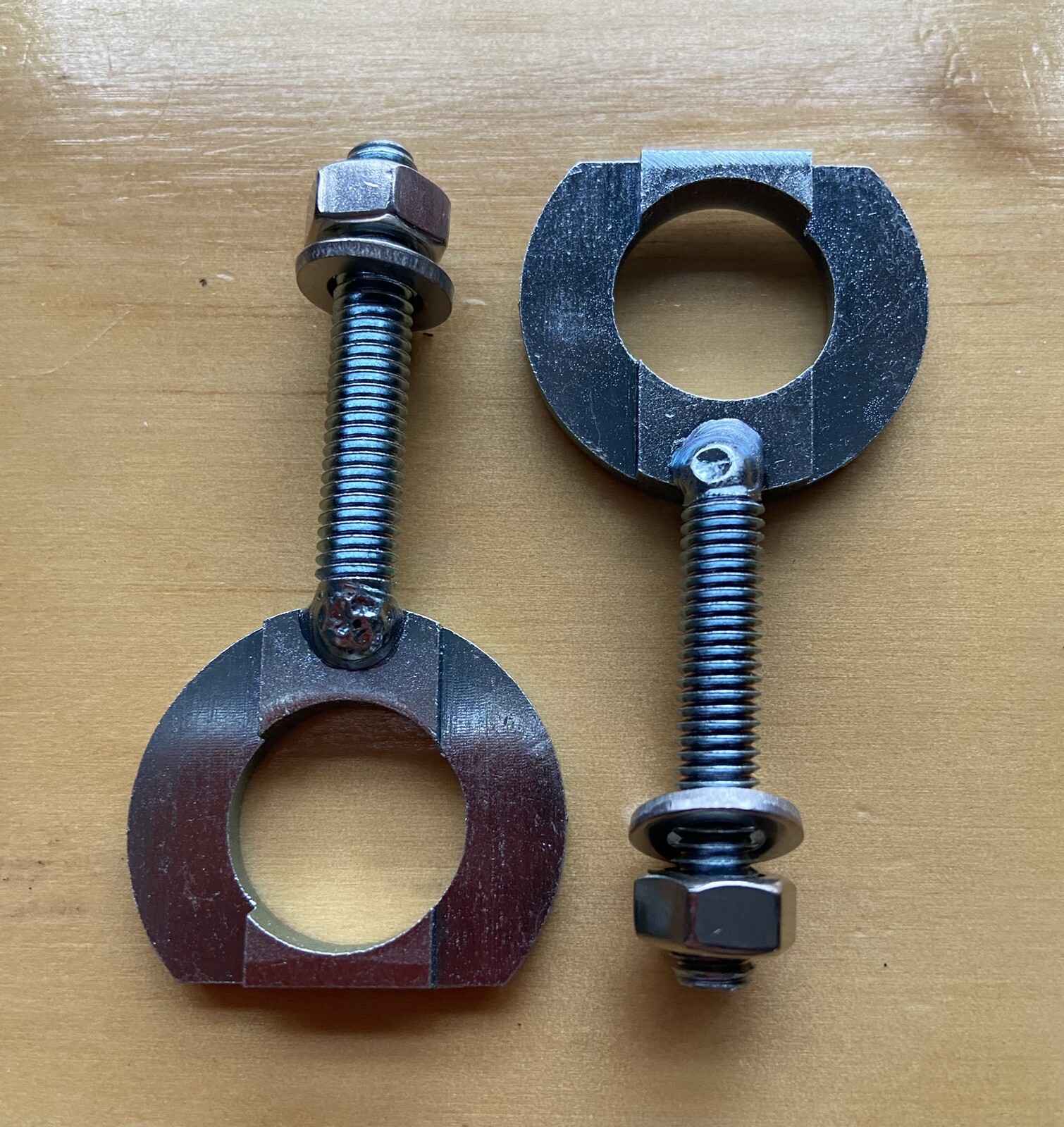 BSA BANTAM D7 D10 D14 B175 REAR WHEEL CHAIN ADJUSTER SET UK Made ...