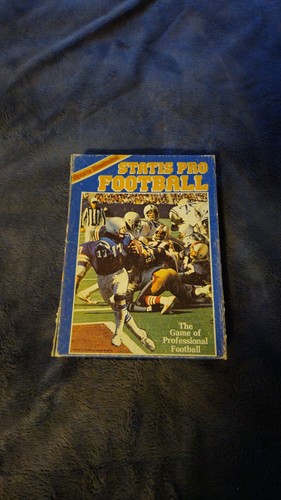 Statis Pro Football 1985 Board Game: Used Box, New Game No Punched ...