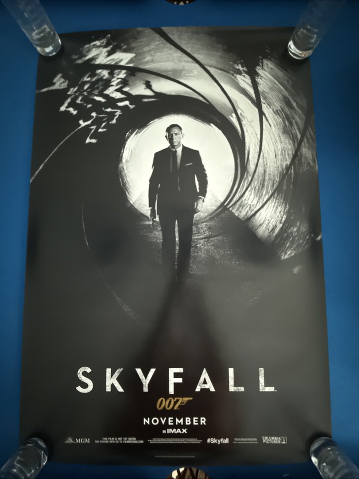 2012 Skyfall 1 Sheet 27 X 40 DS 23rd James Bond Daniel Craig Judi Dench ADV New | eBay