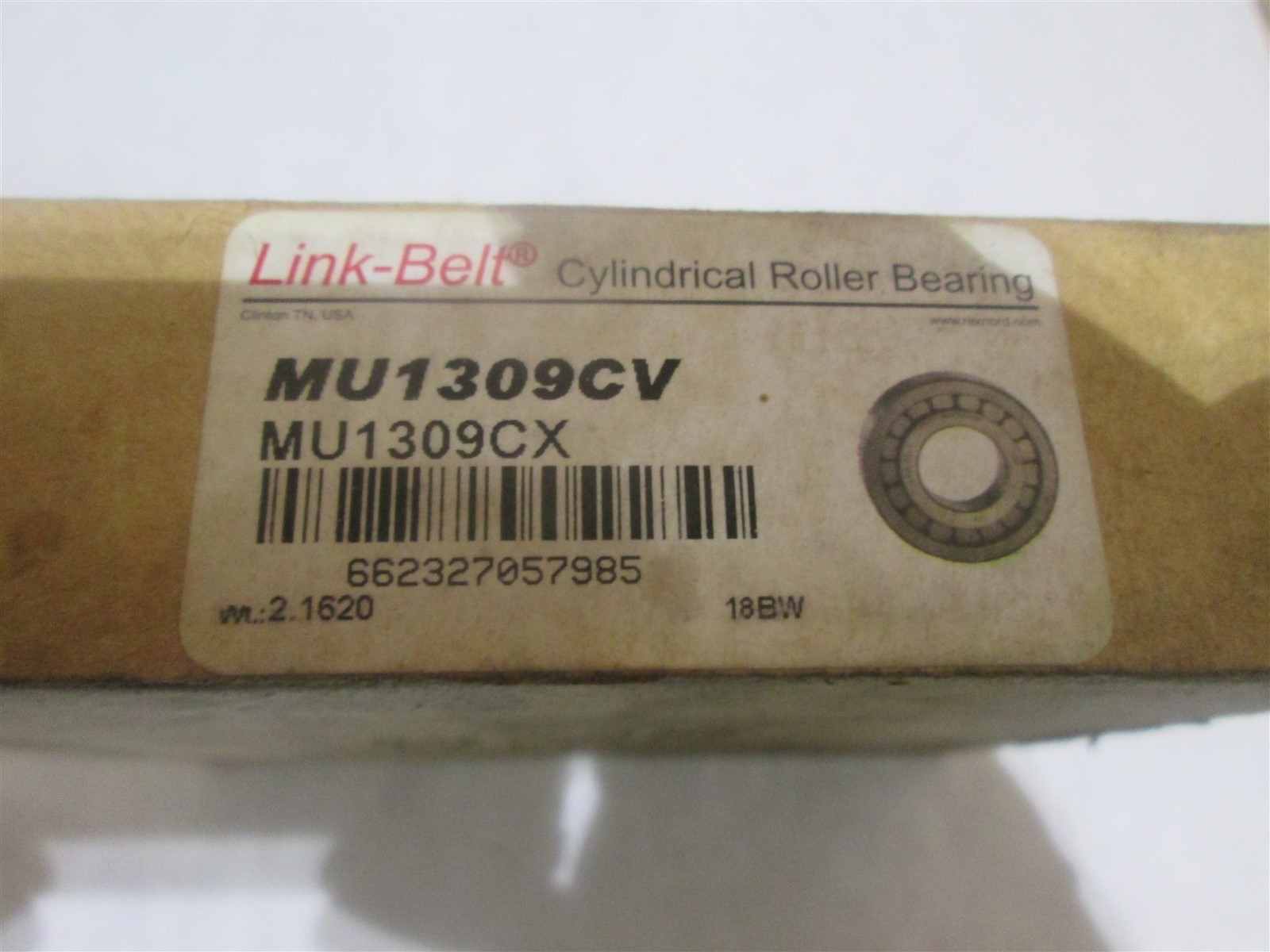 New Link-Belt MU1309CV MU1309CX Cylindrical Roller Bearing | eBay