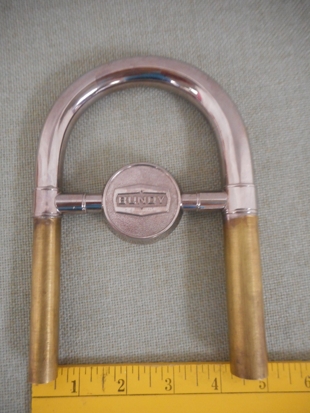 Vintage Bundy Trombone Tuning Slide With Counterweight | eBay