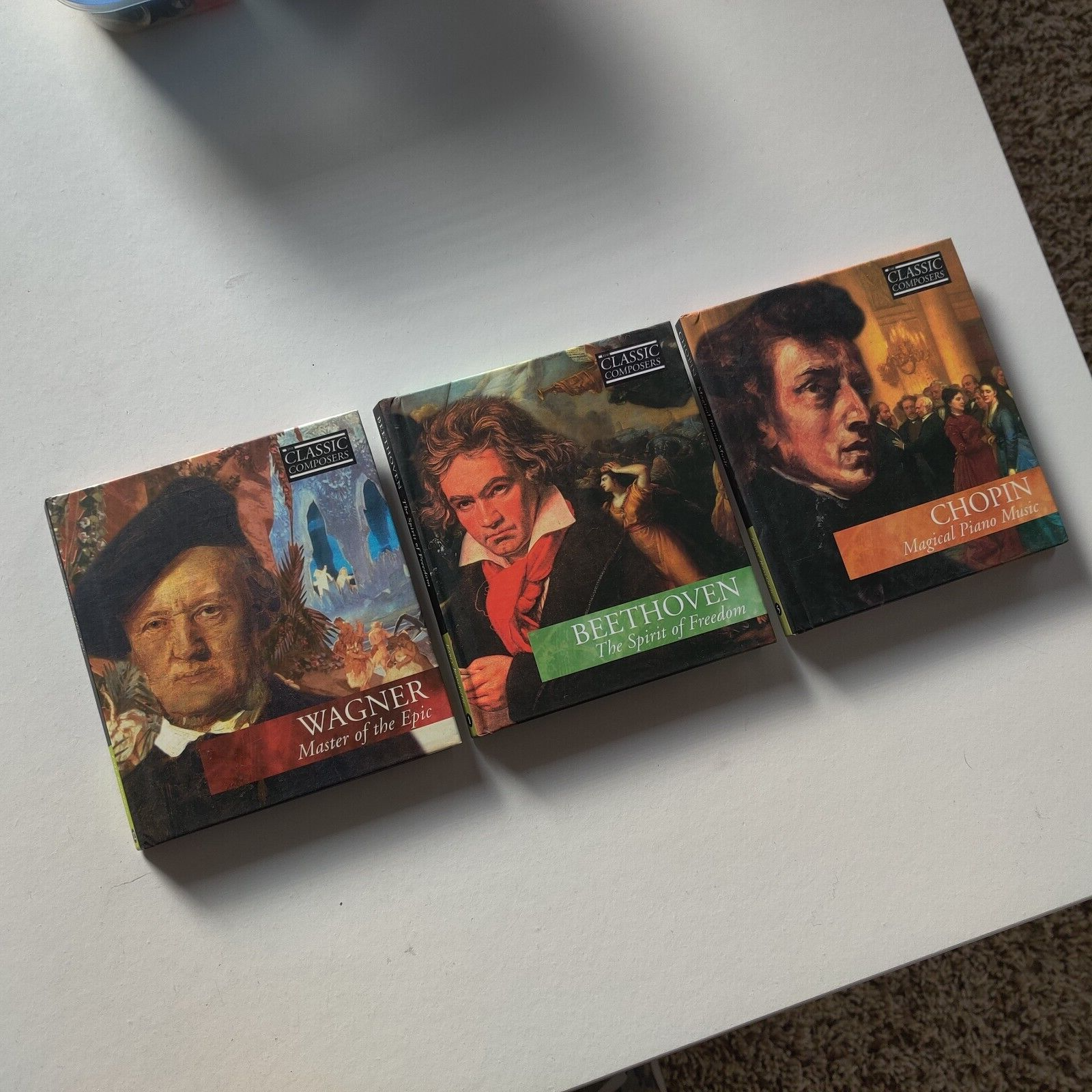 Classic Composers CD Collection Lot Of 3 - Wagner, Chopin, Beethoven | eBay