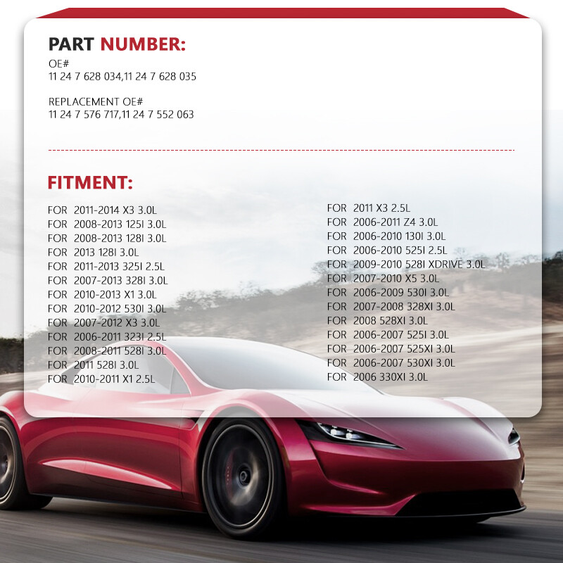 12x Connecting Con Rod Bearings Set For BMW E60 E83 E70 E90 328i 530i ...