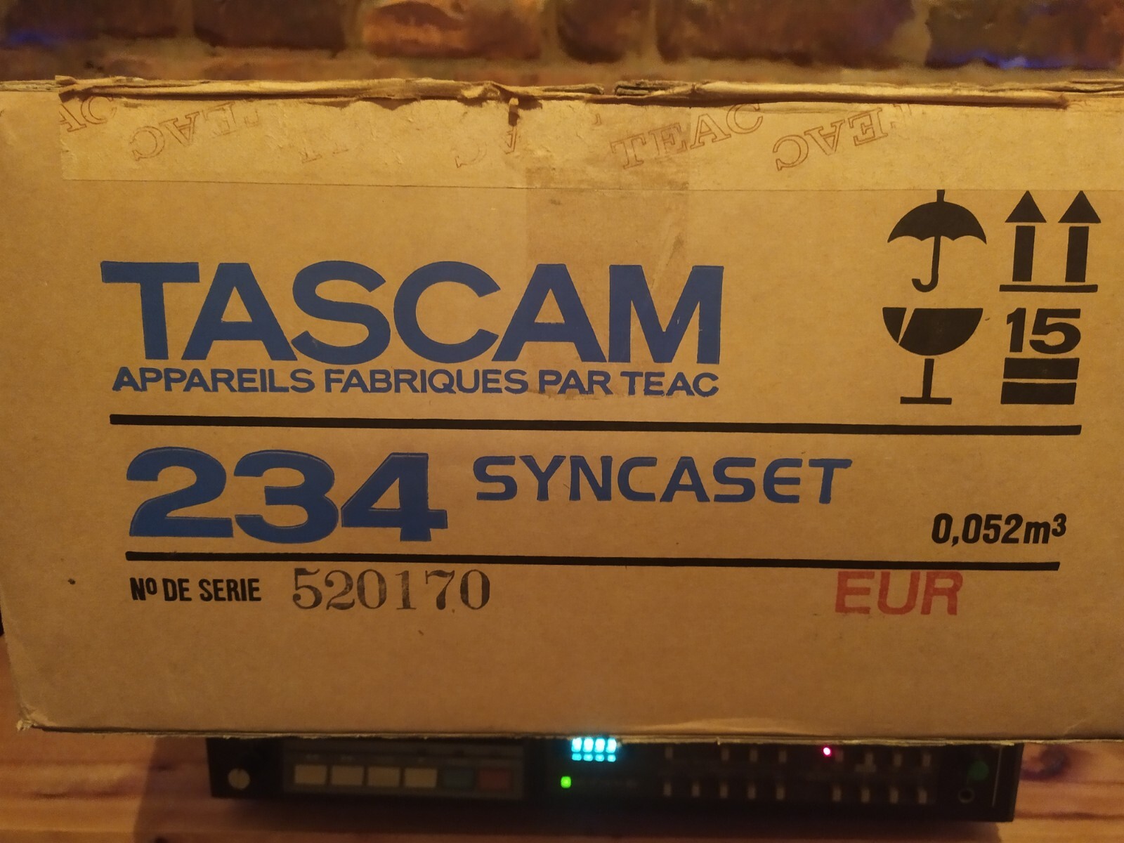 Tascam 234 Syncaset Cassette Deck with RC-71 Remote Control Unit | eBay