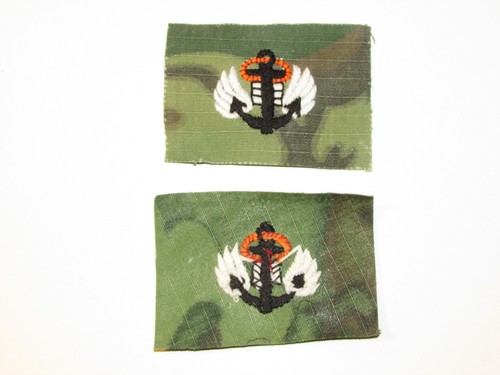 b8446 RVN South Vietnam Navy Frogman Qualification Badge IR25E | eBay