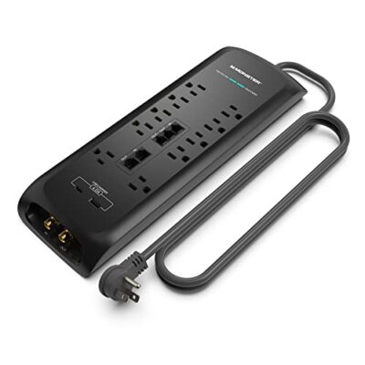 Monster Power Strip Surge Protector with USB Ports - Heavy Duty ...