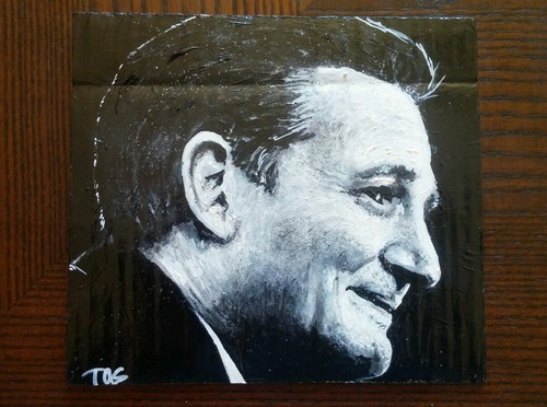 Acrylic Painting of Ted Cruz Political Politics Portrait Modern Art ...