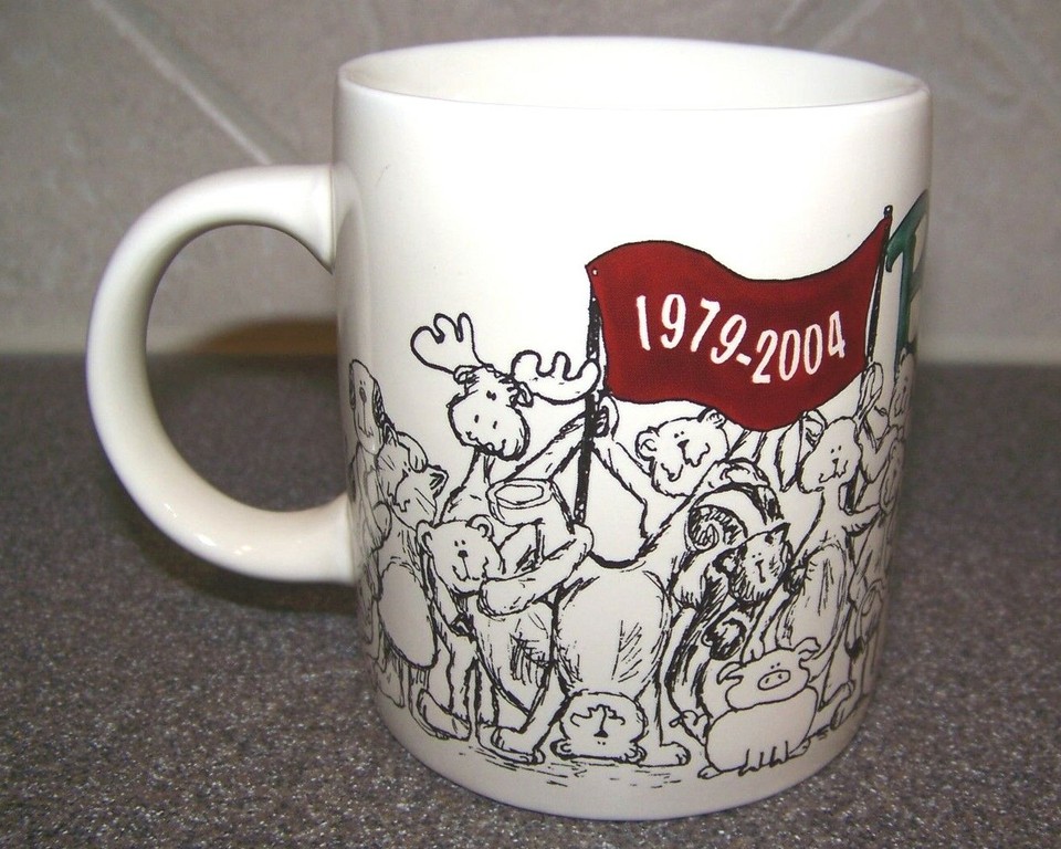BOYDS BEARS 25th Anniversary CERAMIC COFFEE MUG TEA CUP 1979-2004 | eBay