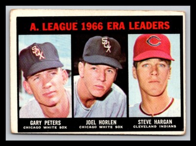 1967 Topps #233 American League ERA Leaders FR or Better | eBay