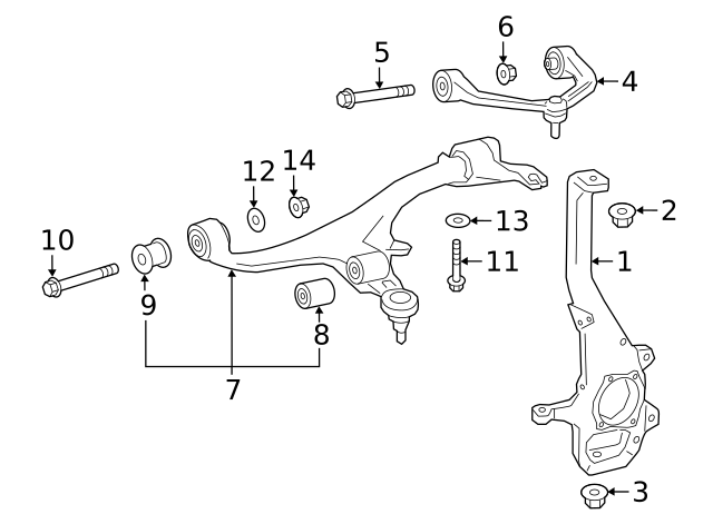 Mercedes Benz Genuine G63 AMG G550 2019-2023 Left Lower Control Arm ...