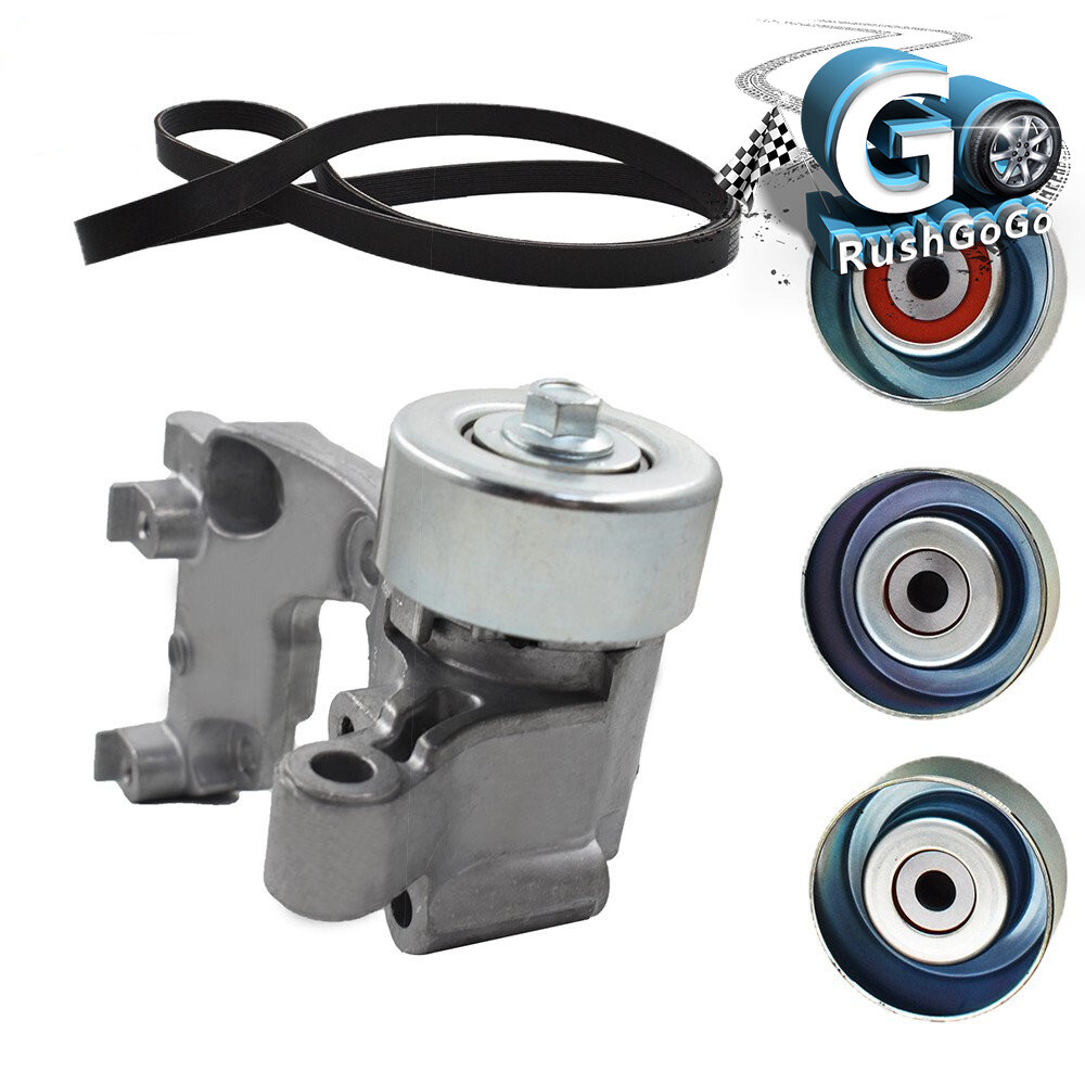 Drive Belt Tensioner & Idler Pulley Kit Fit For Toyota Tacoma V6 4.0L ...