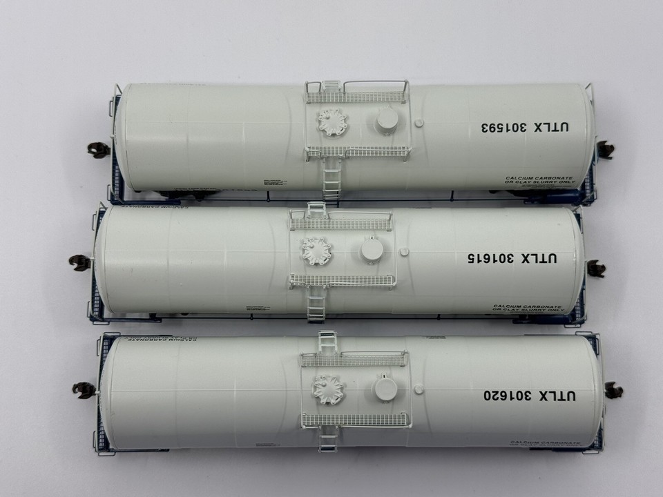 HO Athearn RTR 94826 Union Tank Car Co. UTLX Clay Tank Car (3-Pack) NS ...