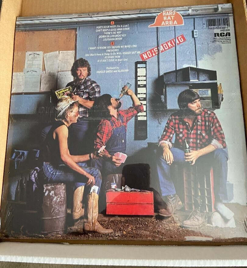 Alabama 40 Hour Week LP Vinyl Record SEALED | eBay