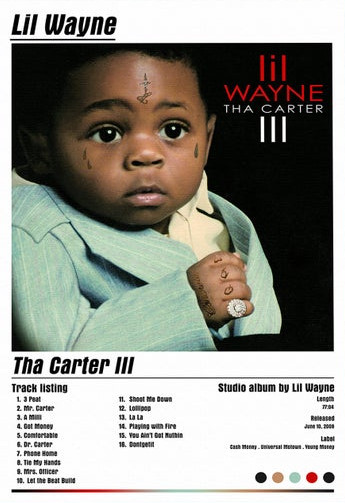 Tha Carter Iii Album Cover