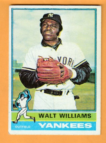 Walt Williams New York Yankees 1976 Topps #123 | eBay