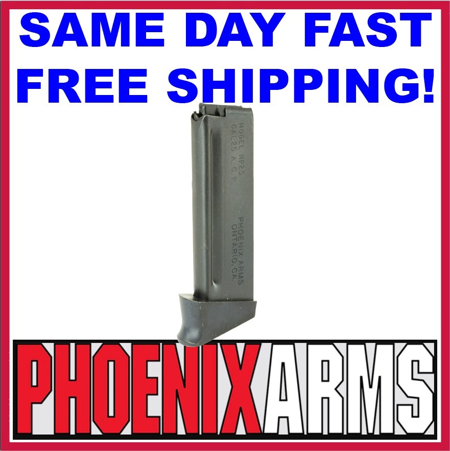 Phoenix Arms .25 ACP Extended Magazine for HP25 and HP25A for sale ...