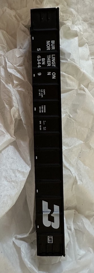 ROUNDHOUSE HO BURLINGTON NORTHERN 52' 6” MILL GONDOLA “SET”#563449 ...