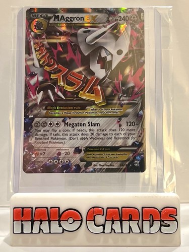 PACK FRESH Pokemon Card M Aggron EX 94/160 Primal Clash XY Ultra Rare Holo Y12 | eBay