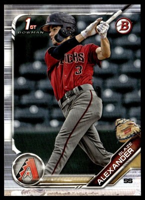 2019 Bowman Prospects Blaze Alexander Arizona Diamondbacks #BP-53 | eBay