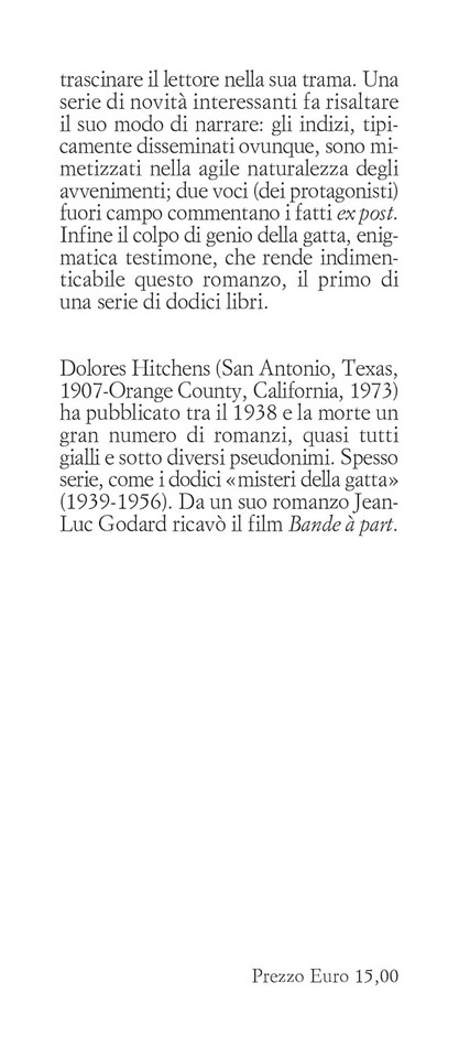 Joyce Carol Oates Dolores Hitchens Chiar La gatta ha vis (Paperback ...