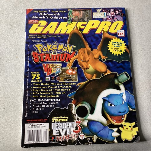 GAMEPRO Magazine - Issue 137 (February 2000) Pokémon Stadium Road Rash ...