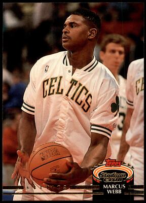 Marcus Webb #307 1992-93 Stadium Club | eBay