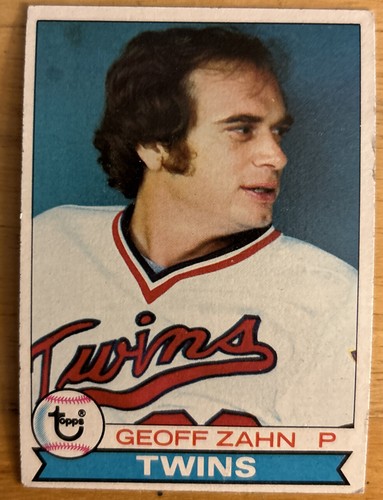 1979 Topps Geoff Zahn Baseball Card #678 Twins Pitcher Low-Grade Bad ...