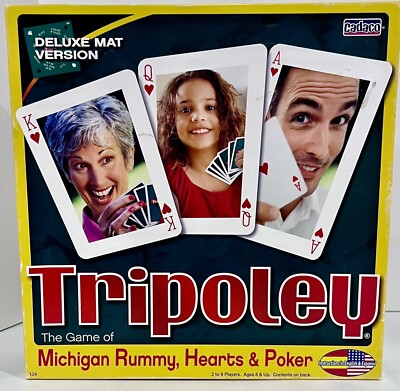TRIPOLEY Board Game Deluxe Mat Version (Ideal Game 2010 Edition) NEW ...