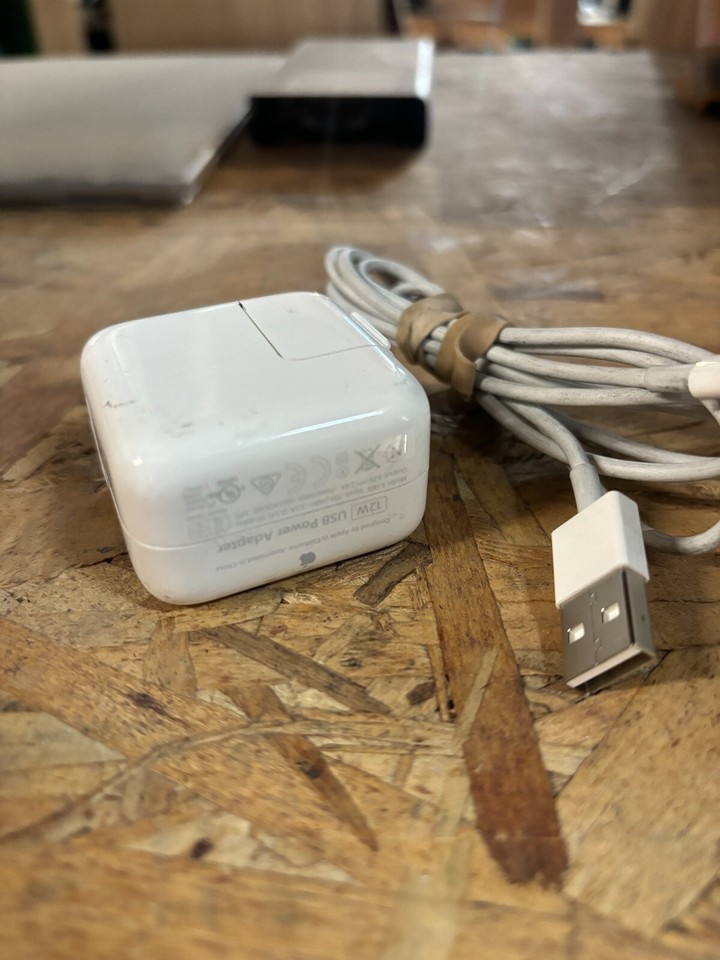 Apple OEM 12W USB Power Adapter for iPhones w/ lightning cable included GENUINE | eBay